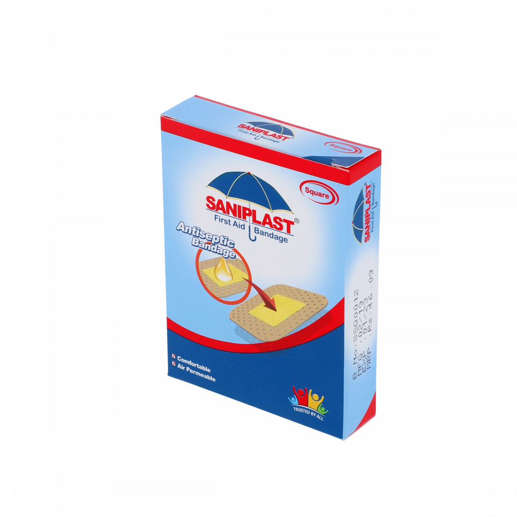 Saniplast Antiseptic bandage Square 20 Strips – HKarim Buksh