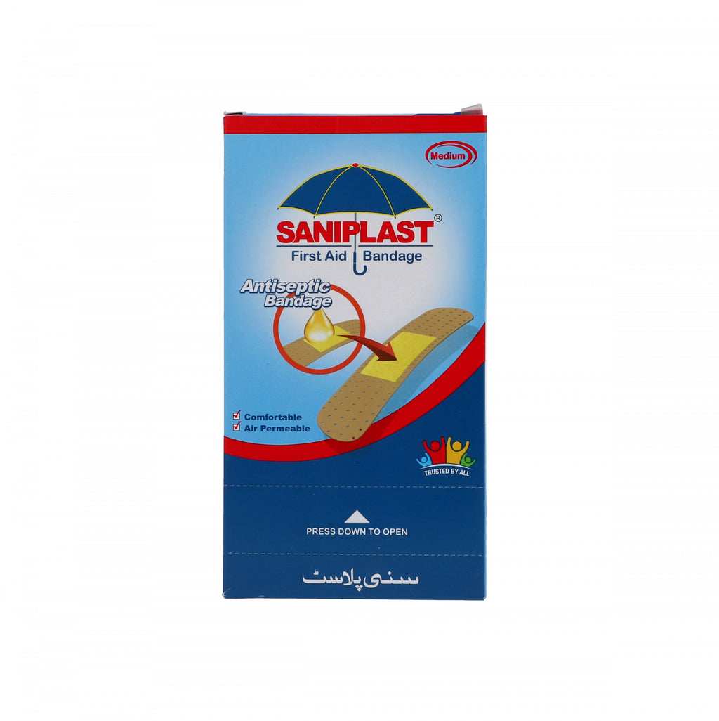 Saniplast First Aid Bandage 100 Strips – HKarim Buksh