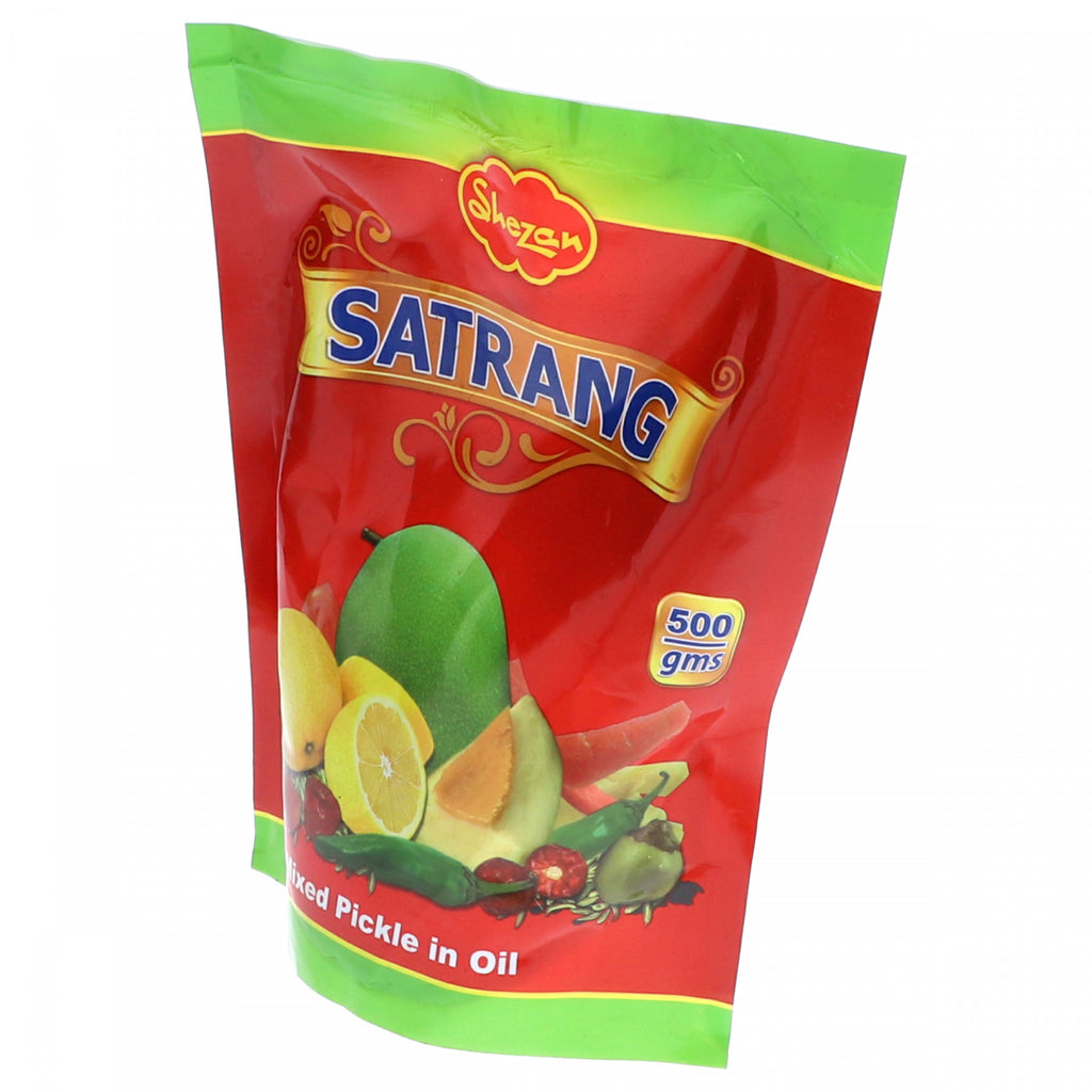 Shezan Satrang Mixed Pickle in Oil 500g – HKarim Buksh