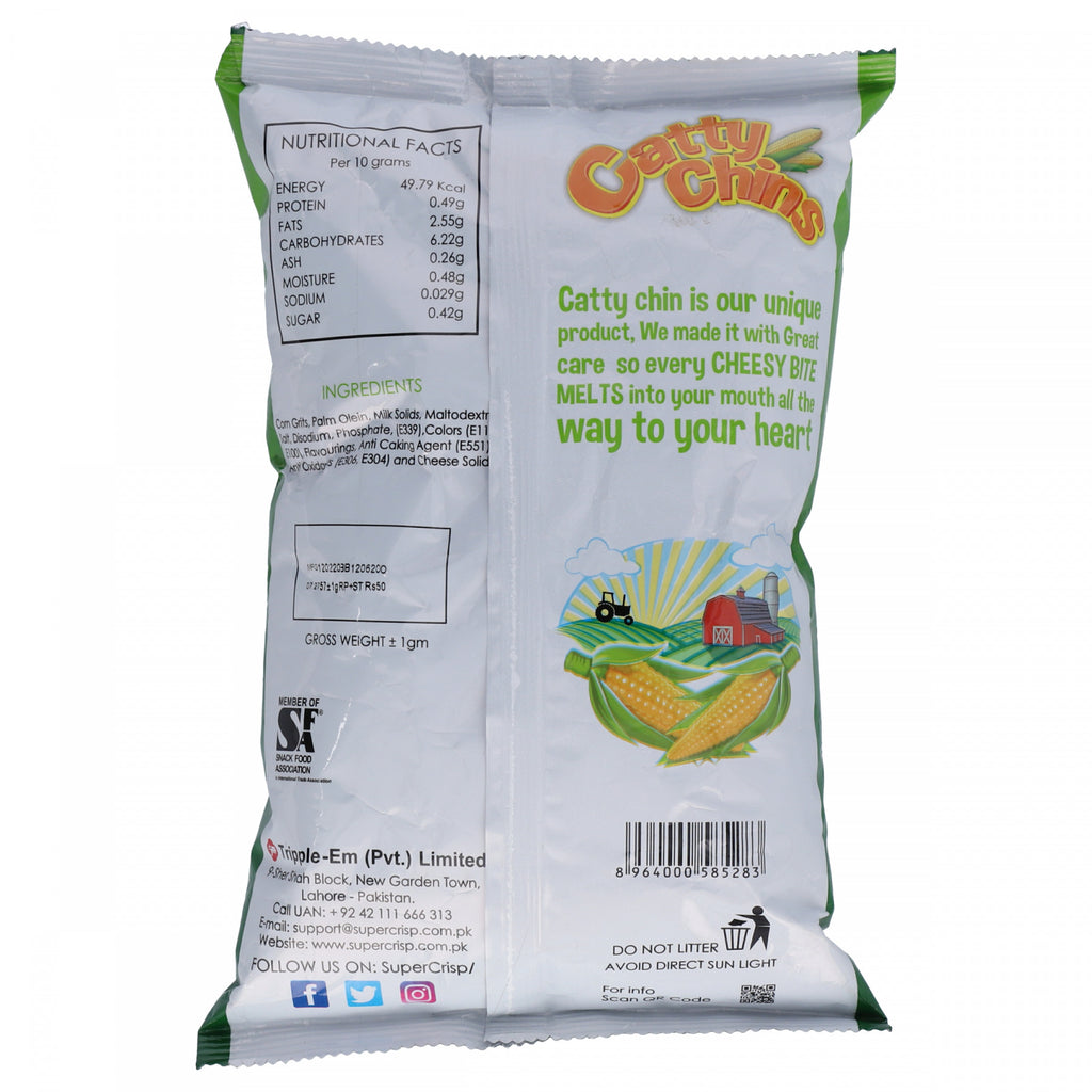 Super Crisp Catty Chins Cheese Flavor 60g – HKarim Buksh