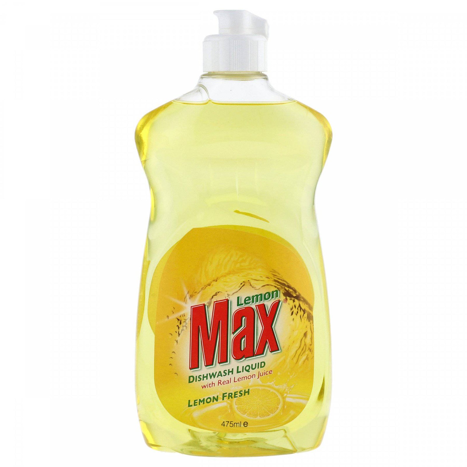 Lemon Max Dishwash Liquid Lemon Fresh 475ml – HKarim Buksh