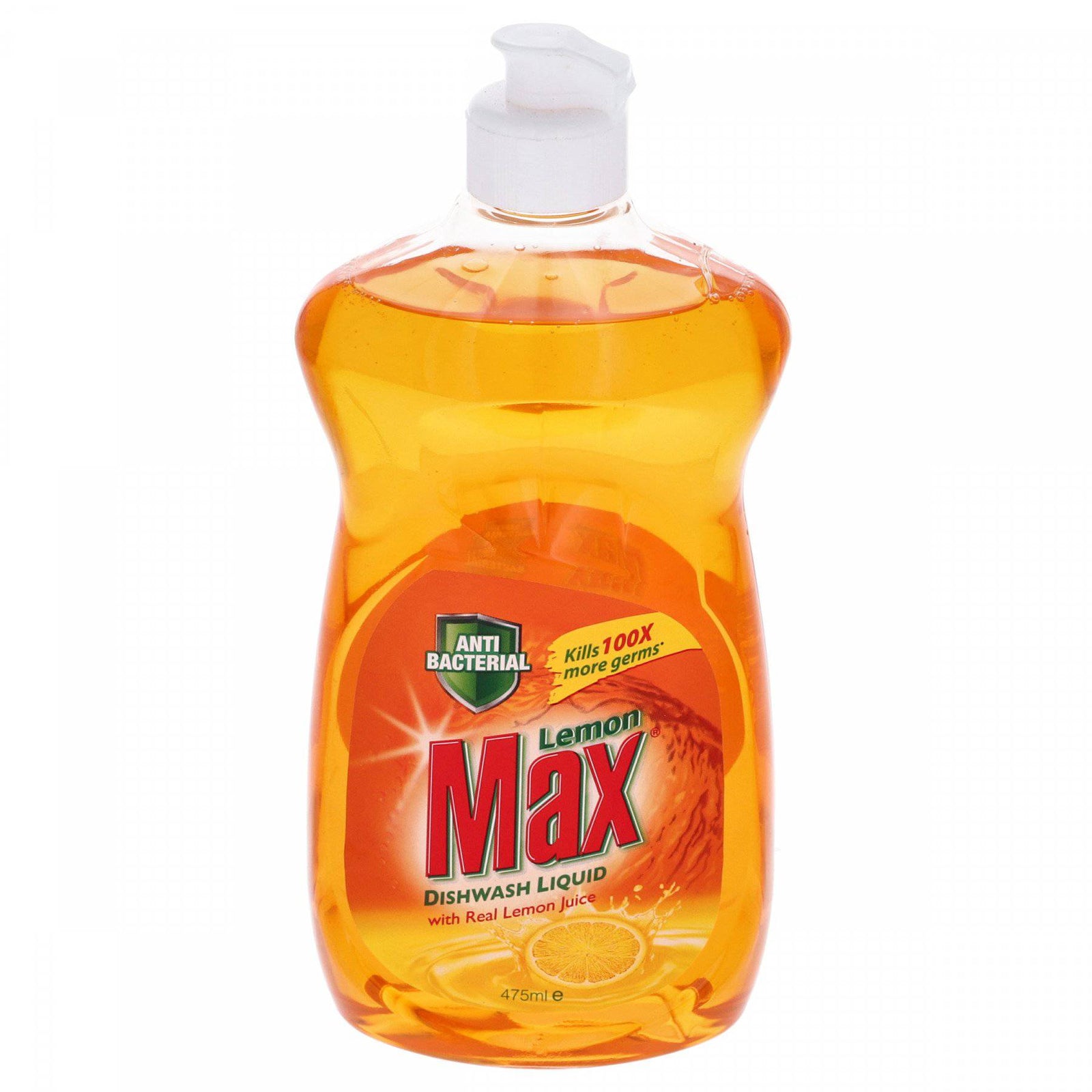Lemon Max Dishwash Liquid With Real Lemon Juice 475ml – HKarim Buksh