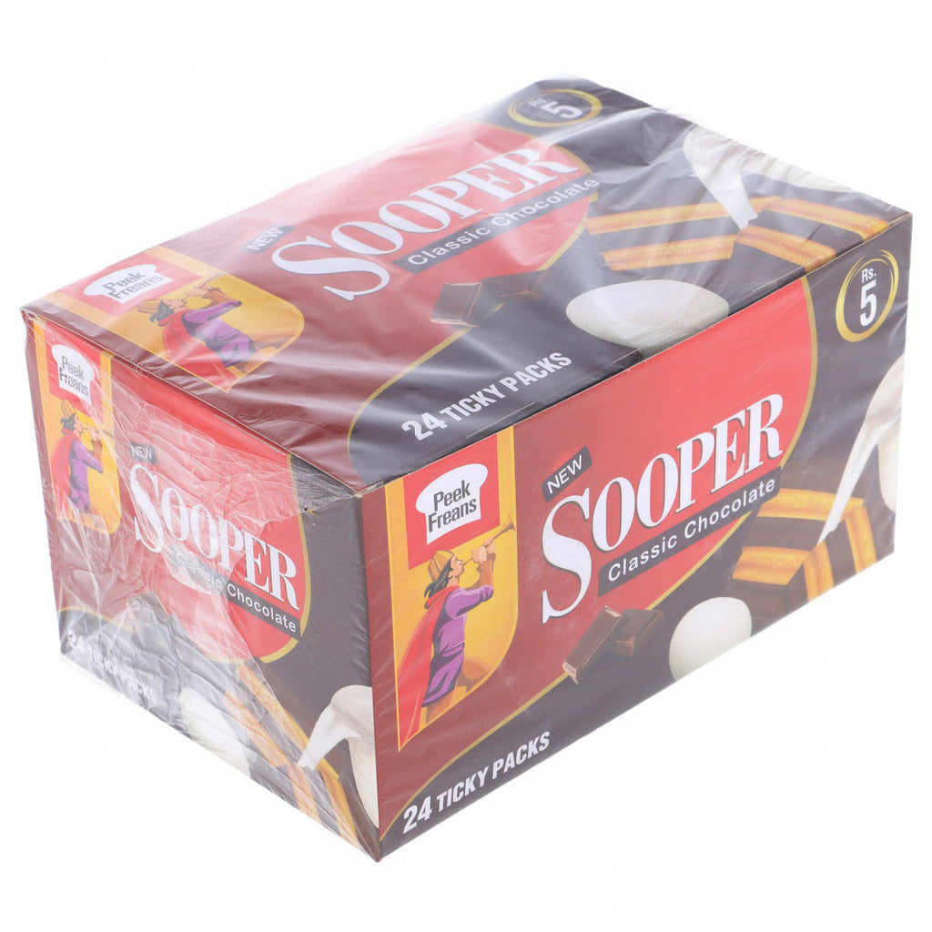 Peek Freans Sooper Classic Chocolate 24 Ticky Packs – HKarim Buksh