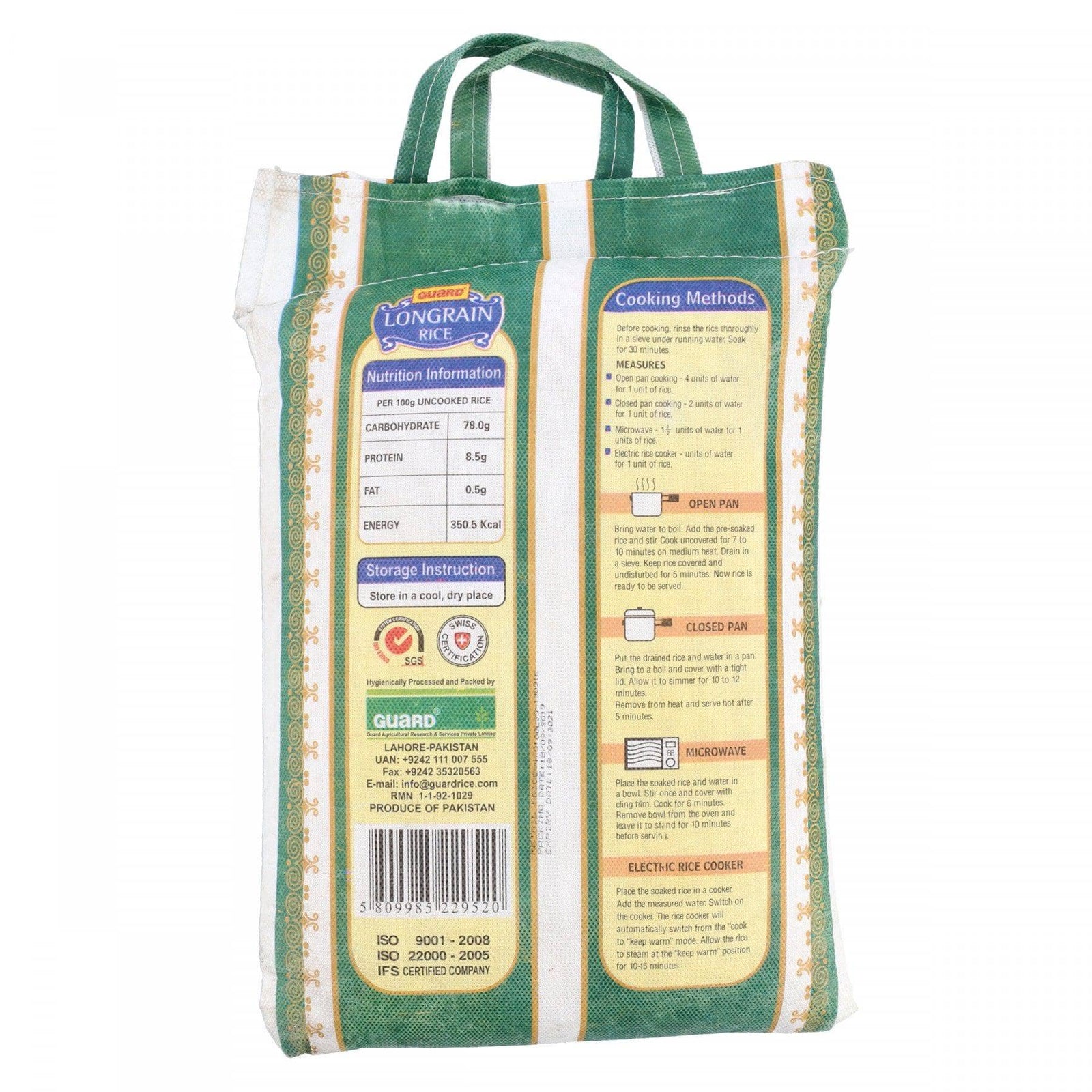 Guard Long Grain Rice 5kg – HKarim Buksh