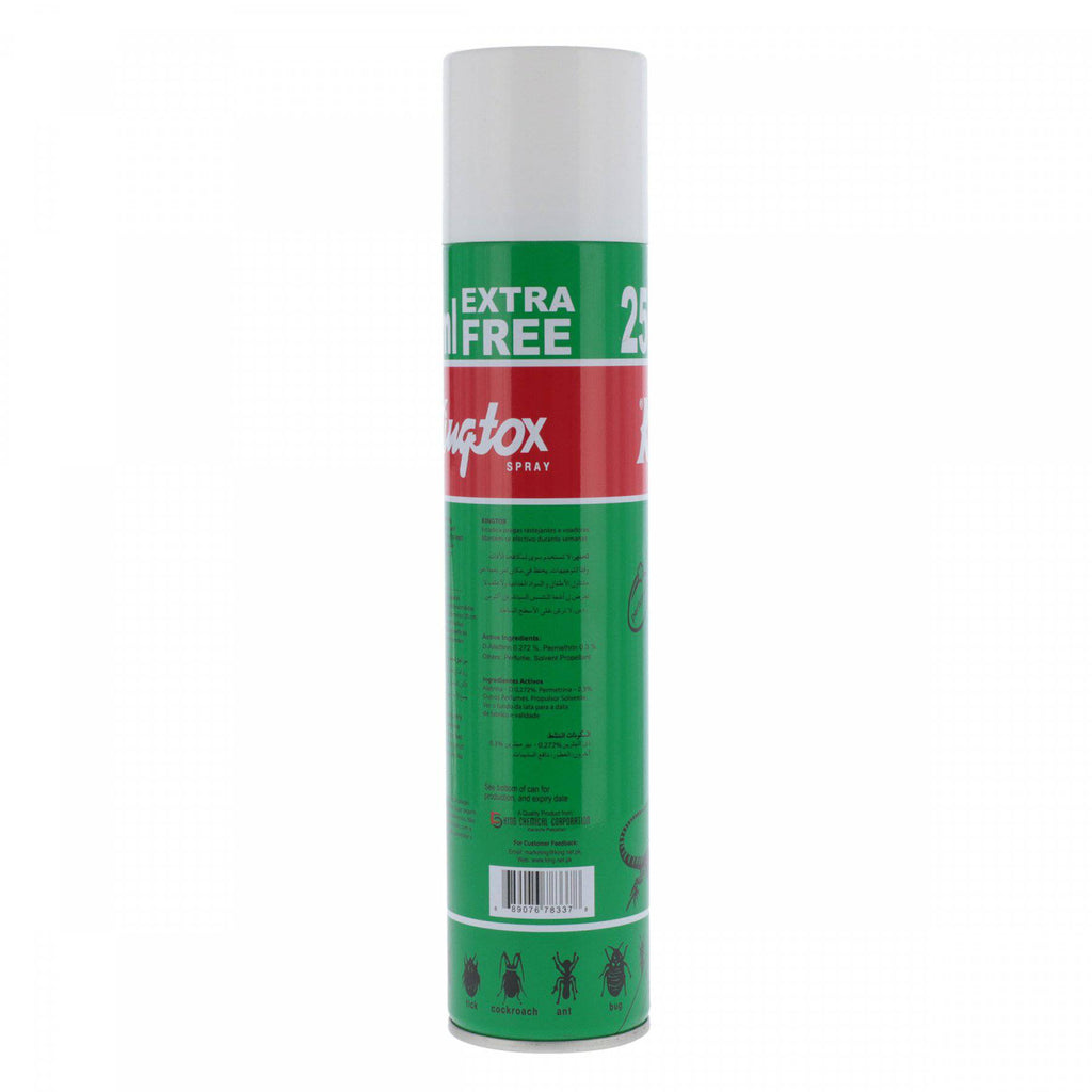 Kingtox Pest Killer Perfumed Spray 325ml – HKarim Buksh