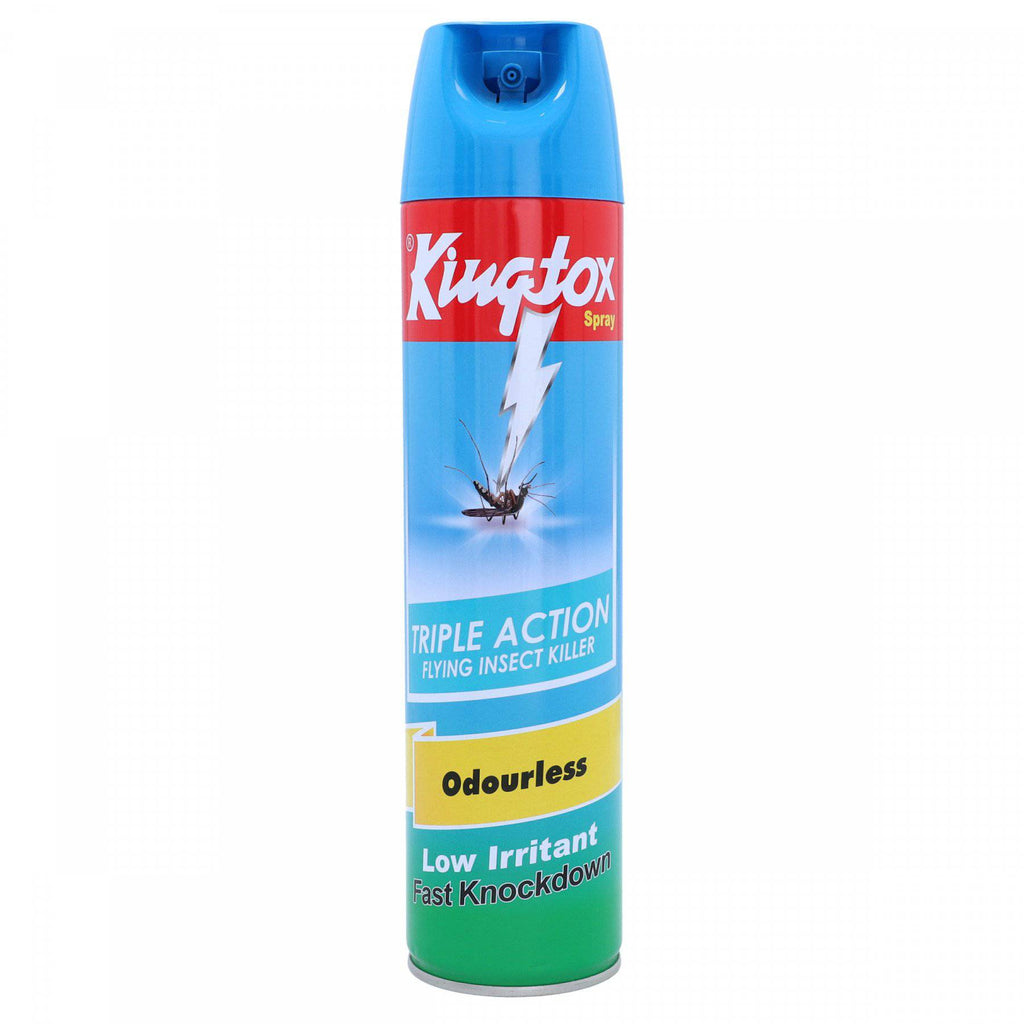 Kingtox Triple Action Flying Insect Killer Spray 600ml – HKarim Buksh