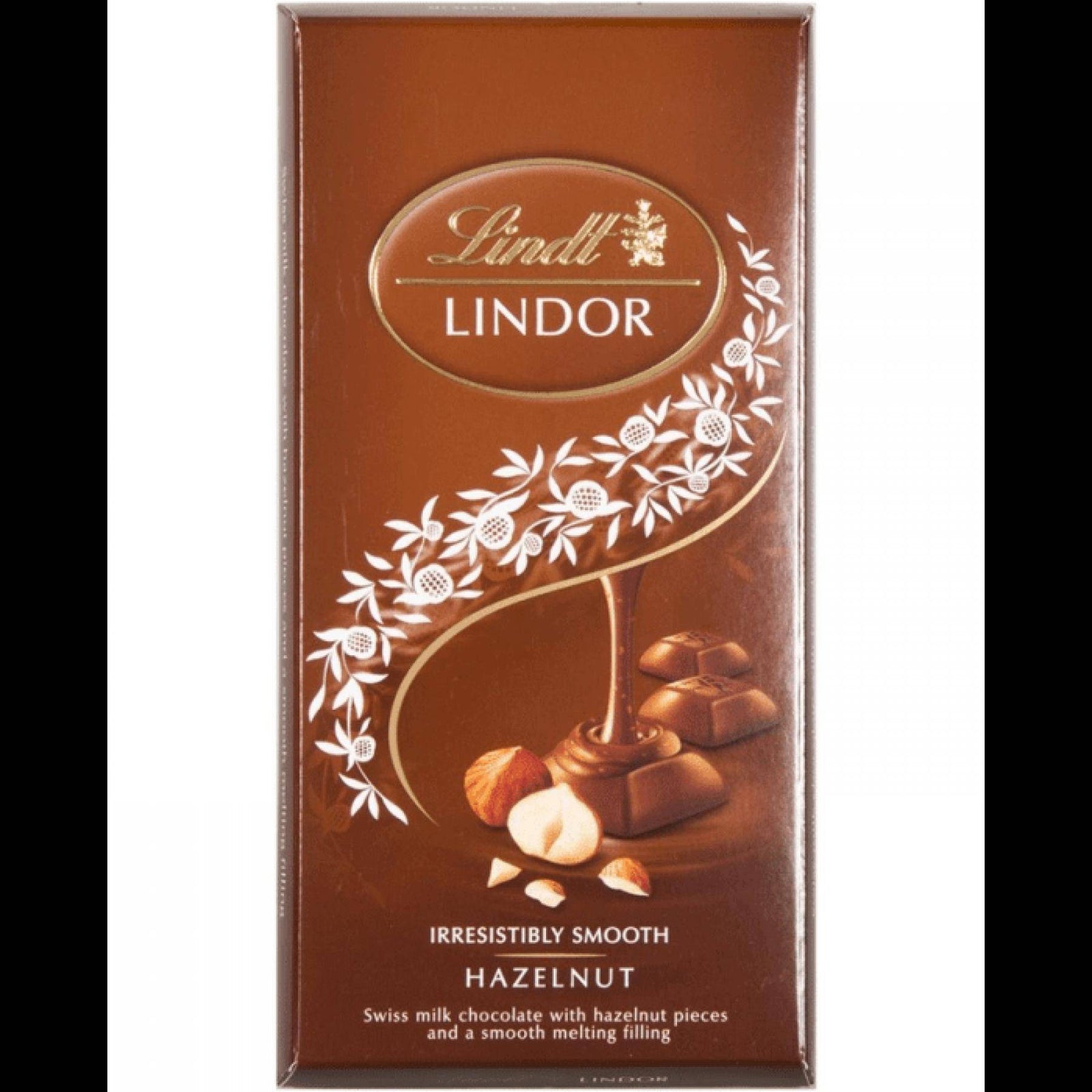 Lindt Lindor Hazelnut Chocolate 100g – HKarim Buksh