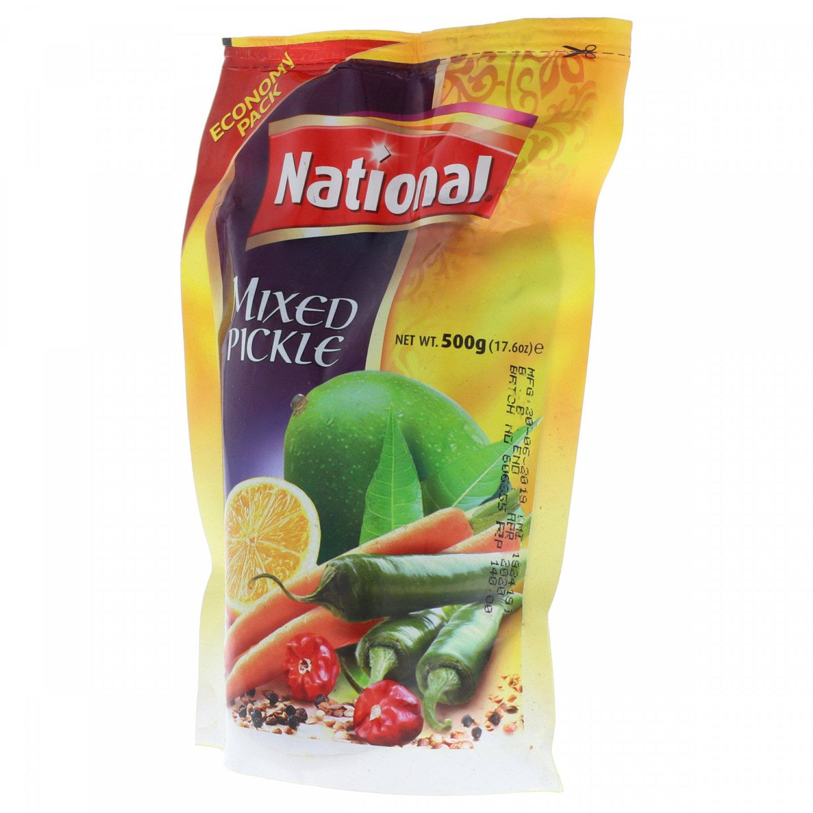 National Mixed Pickle 500g – HKarim Buksh
