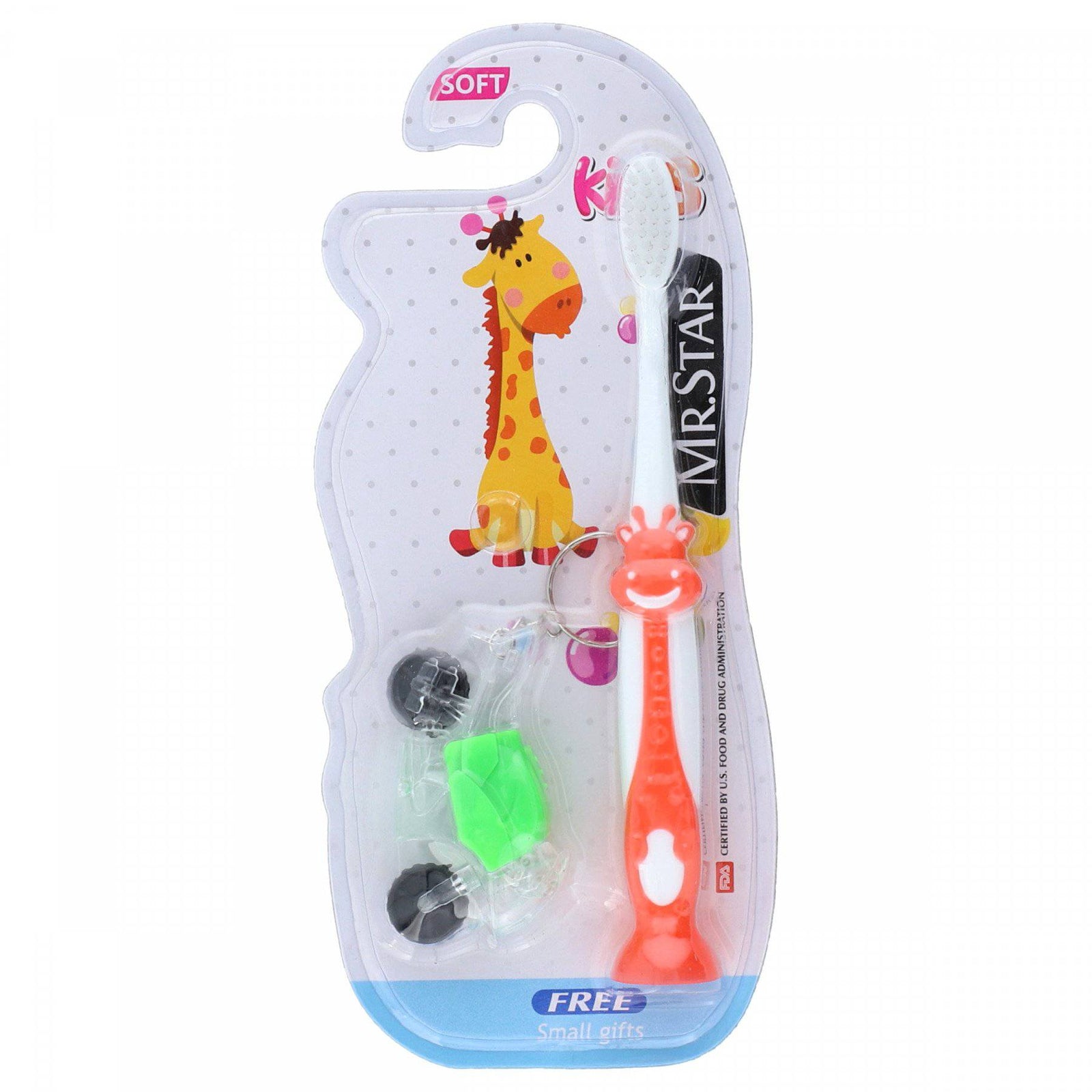 Mr.Star Kids Toothbrush Orange – HKarim Buksh