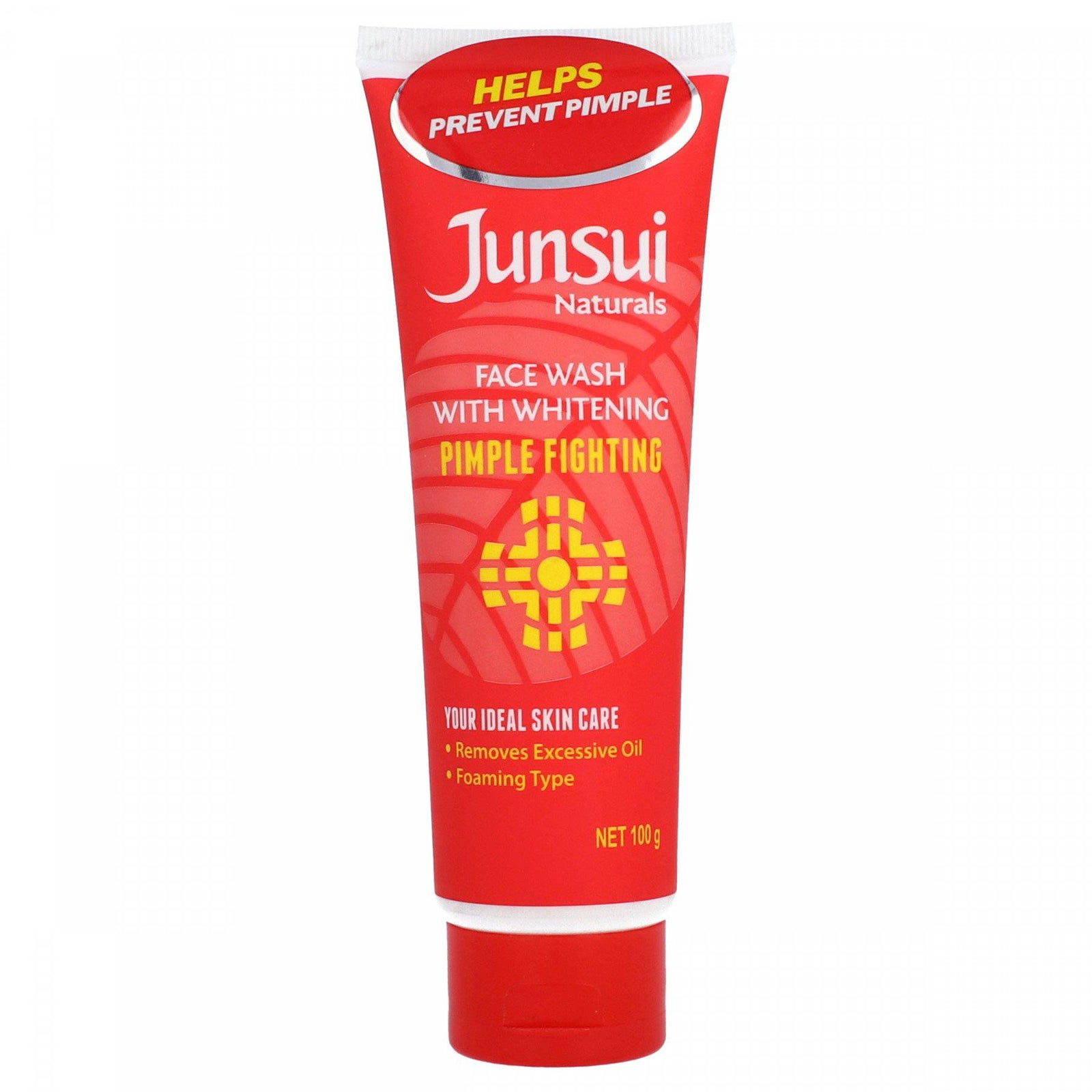 Junsui Naturals Face Wash with Whitening Pimple Fighting 100g – HKarim ...