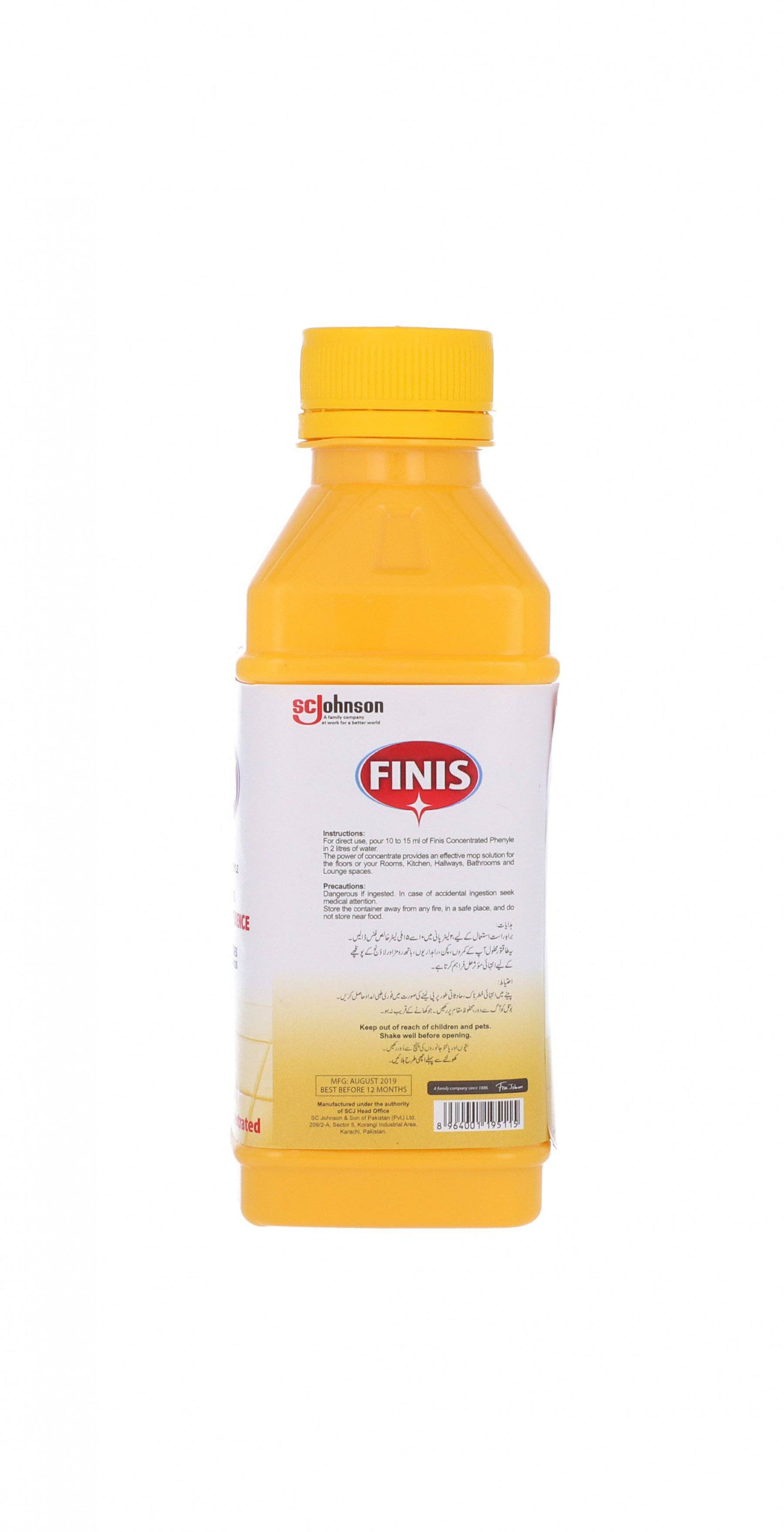 Finis Perfumed White Phenyle 225ml – HKarim Buksh