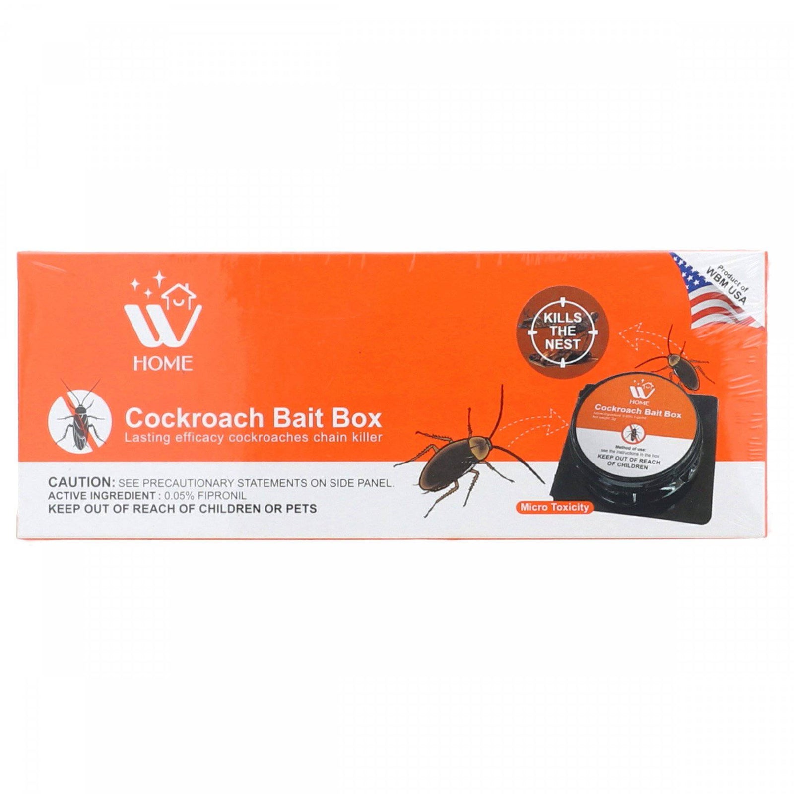 Home Cockroach Bait Box Lasting Efficacy Cockroaches Chain Killer ...